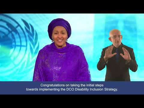 Deputy Secretary General on Why Disability Inclusion Matters | United Nations DCO